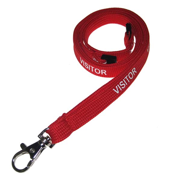 Visitor Lanyard x10 | Lanyards Shop UK